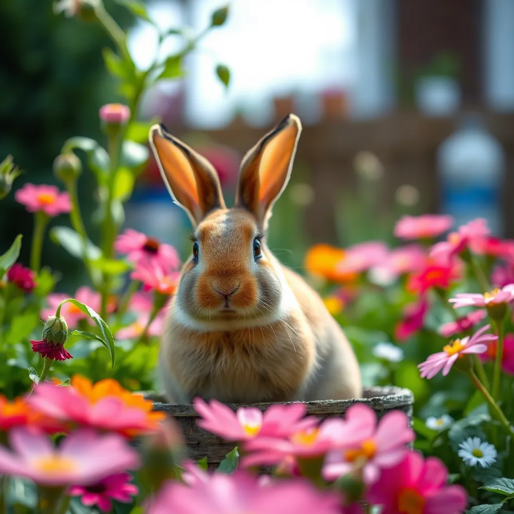 Smart Ways to Keep Rabbits Out of Flower Gardens