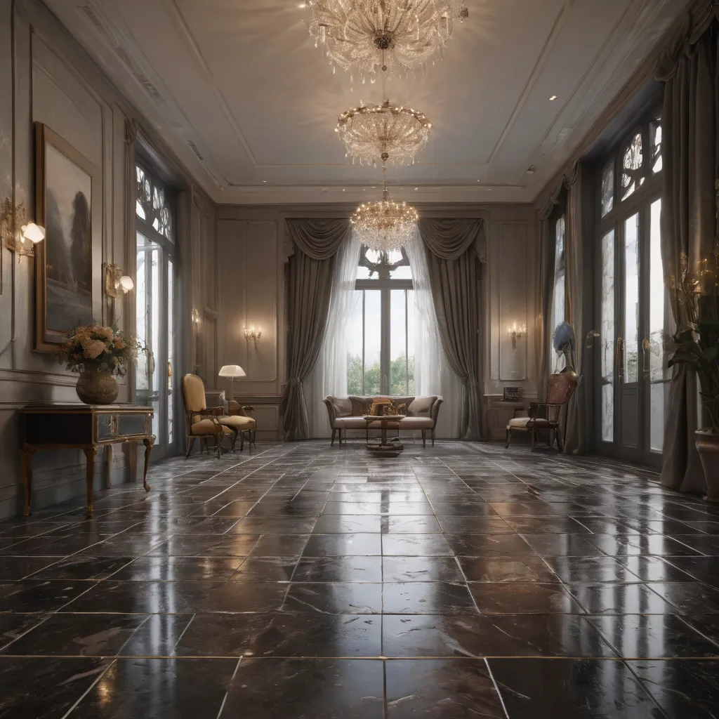 Elegant Ways to Showcase Shining Floor Tiles for Luxurious Interior Design