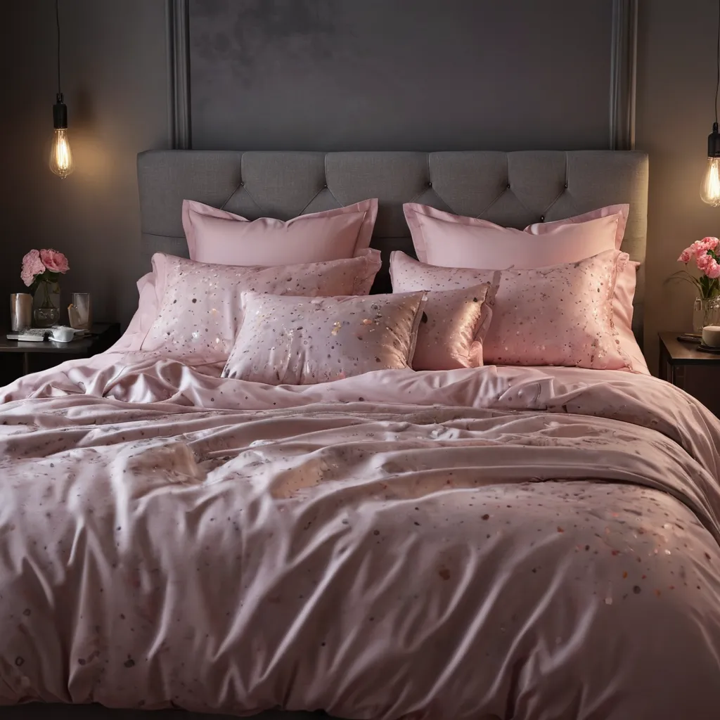 Elevate Your Bedroom with Pink and Grey Bedding: Sophisticated Design ...