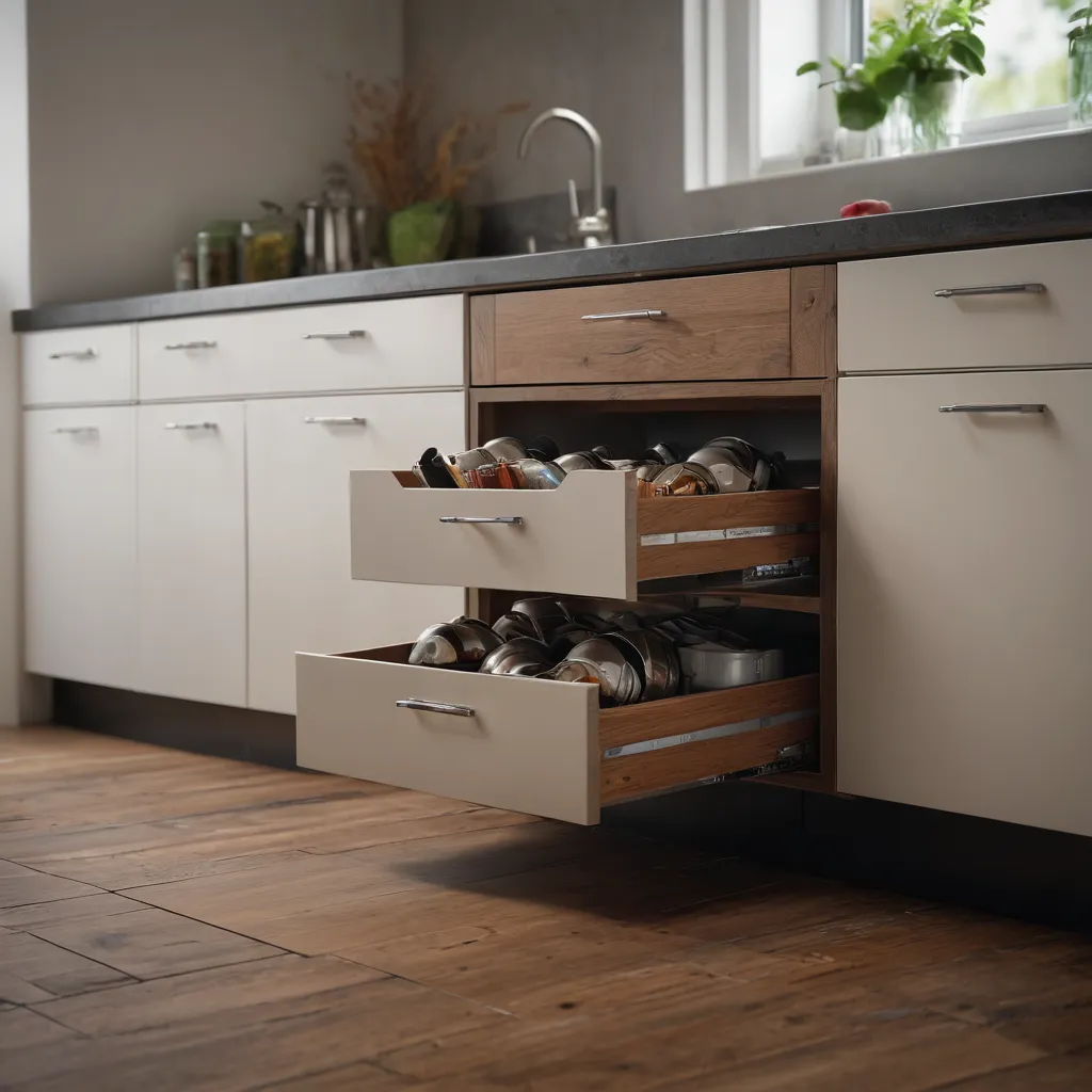 Elevate Your Kitchen Space with Stylish Floor Cabinets and Drawers for ...