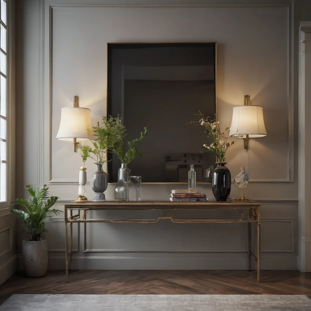 Transforming Small Entryways with Stylish Console Tables