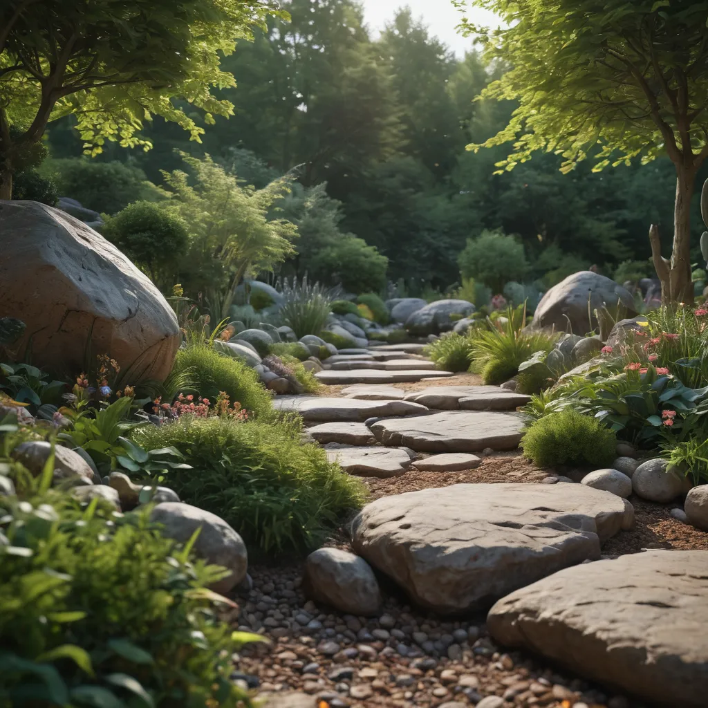The Impact of Large Rocks in Garden Design