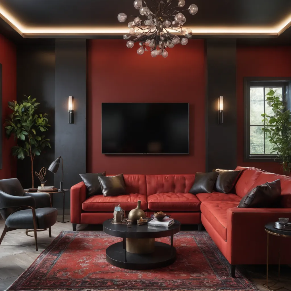 Transform Your Space with Red and Black Decor Ideas