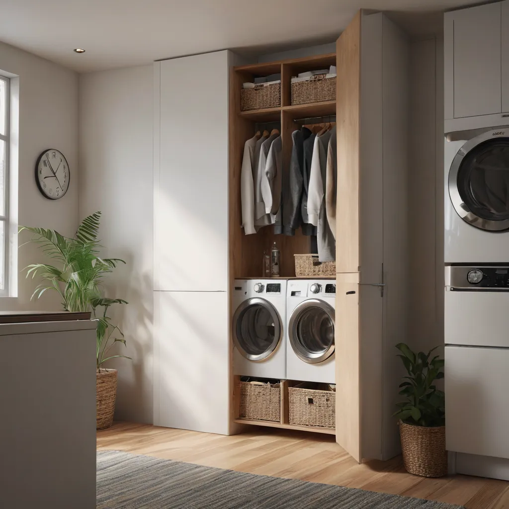Maximize Your Laundry Space with Tall Skinny Cabinets