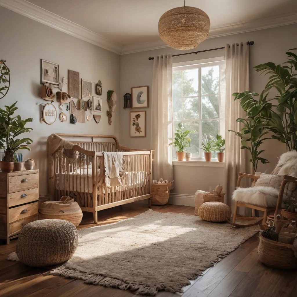 Creating a Serene Boho Chic Nursery Design
