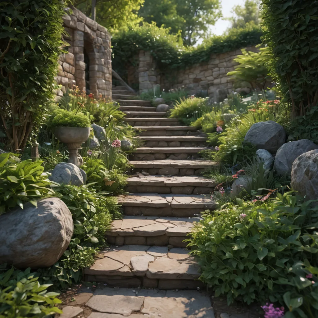 Creative Backyard Stair Designs for Style and Use