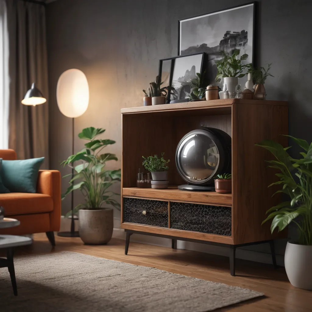 Innovative Cabinet Design for Small Living Rooms