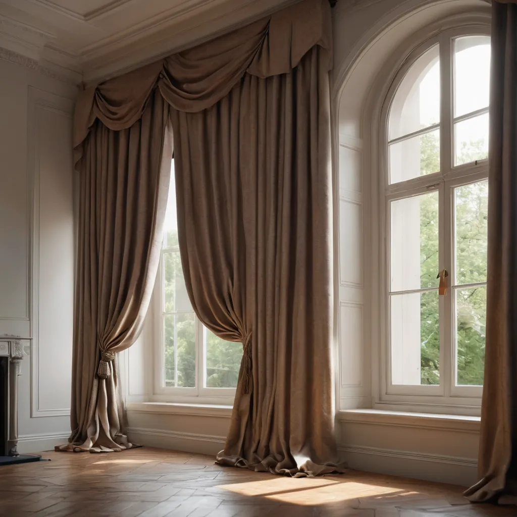 Creative Treatments for Tall Windows in Elegant Spaces