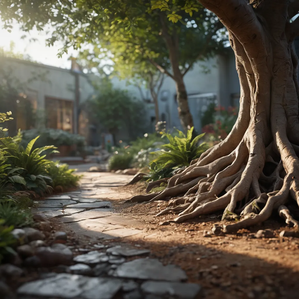 Creative Landscaping Solutions Around Tree Roots