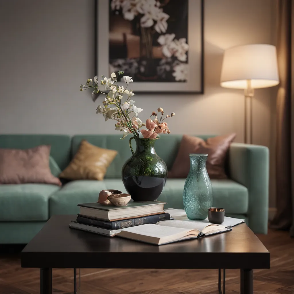 Modern Living Room Center Table Decoration Ideas