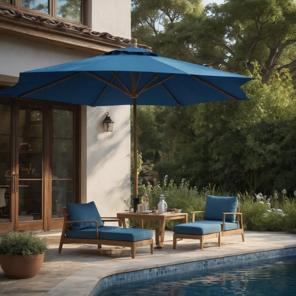 Discover the Timeless Charm of a Marine Blue Patio Umbrella for Your ...