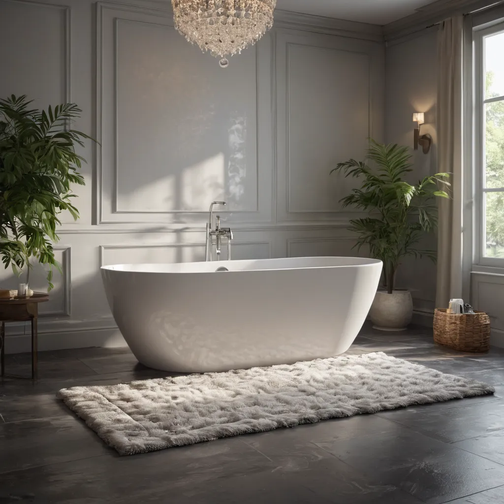 The Allure of Oversized Luxury Bath Rugs