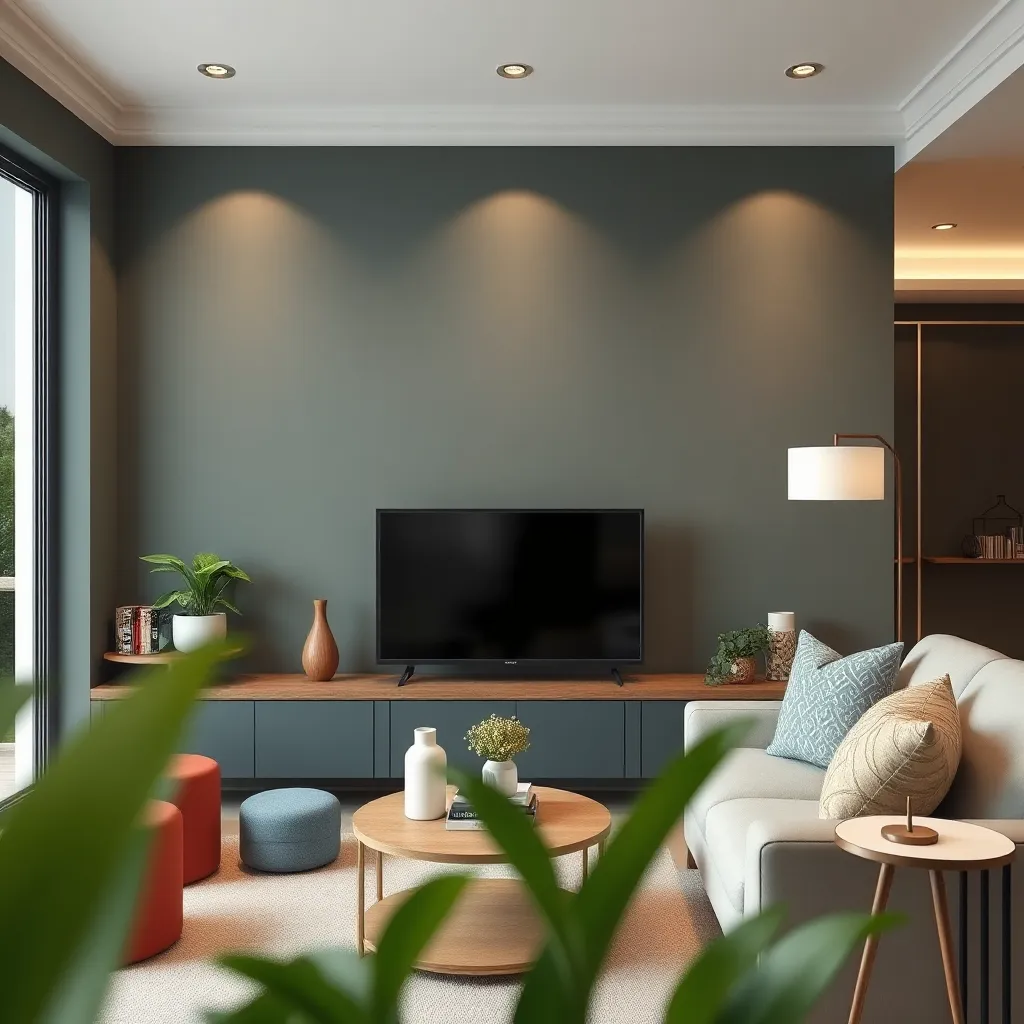 Creative Paint Color Ideas for Living Room Accent Walls