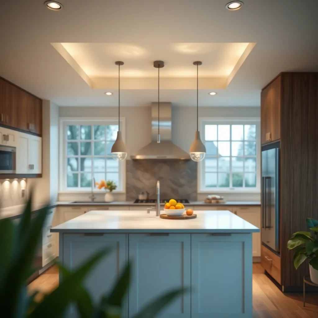 Recessed Lighting for Kitchen Islands: Design and Functionality
