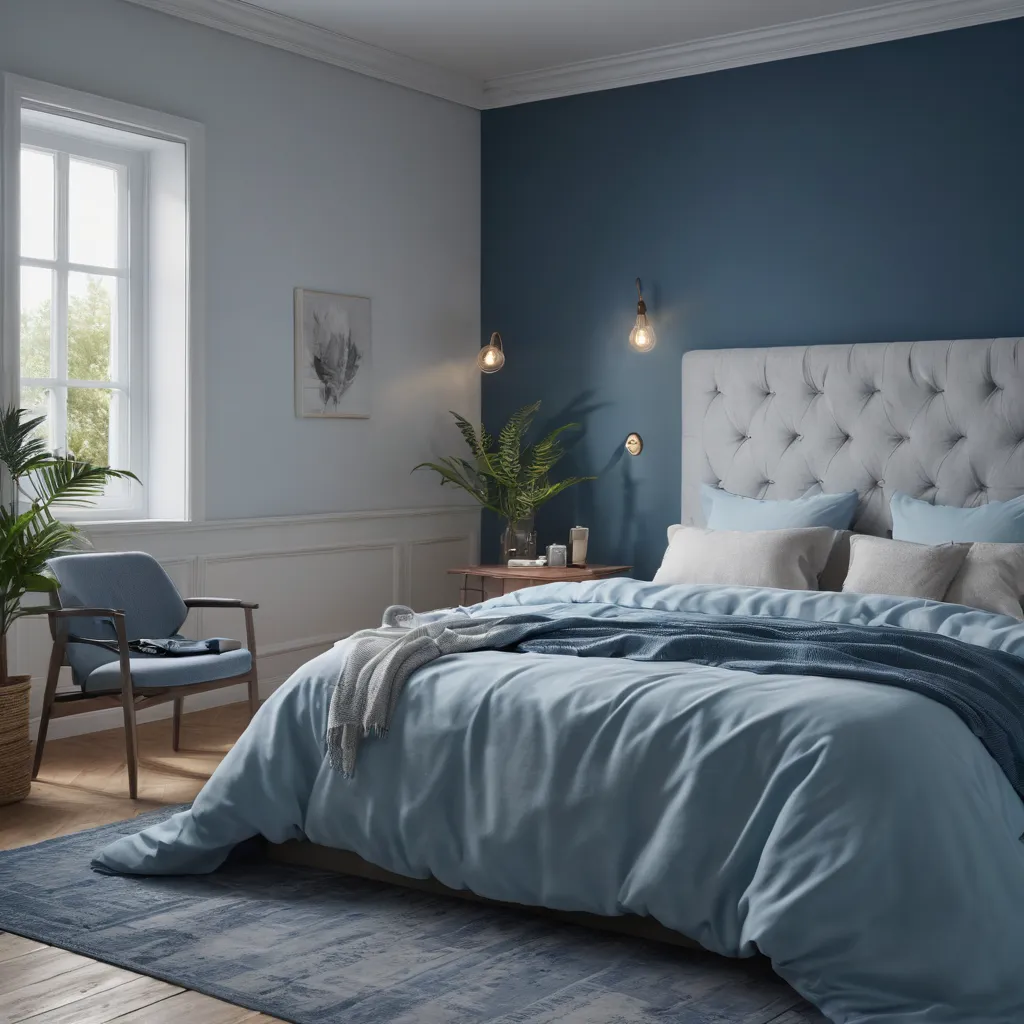Choosing Cool Colors for a Peaceful Bedroom