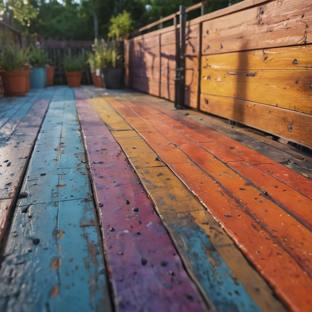 Mastering the Art of Spray Painting Your Deck
