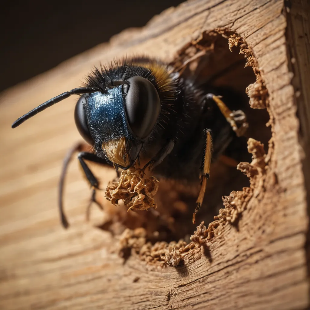 Exploring the Habitat and Behavior of Carpenter Bees